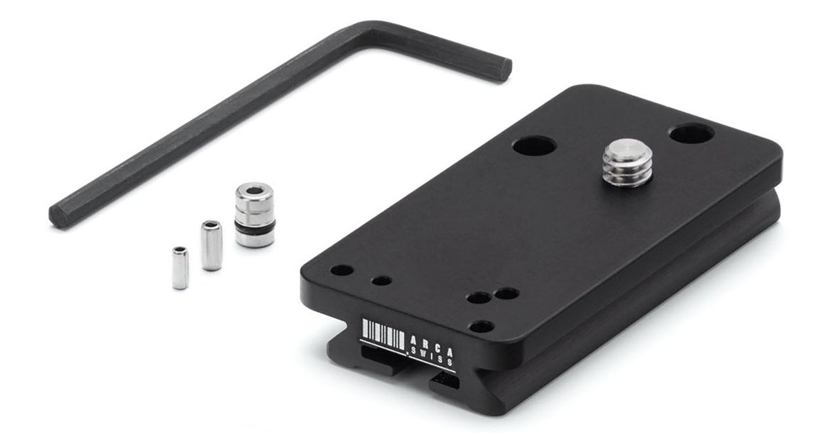 ARCA-SWISS Camera plate monoball®Fix SLR index 2 - Anti-twist - Specular