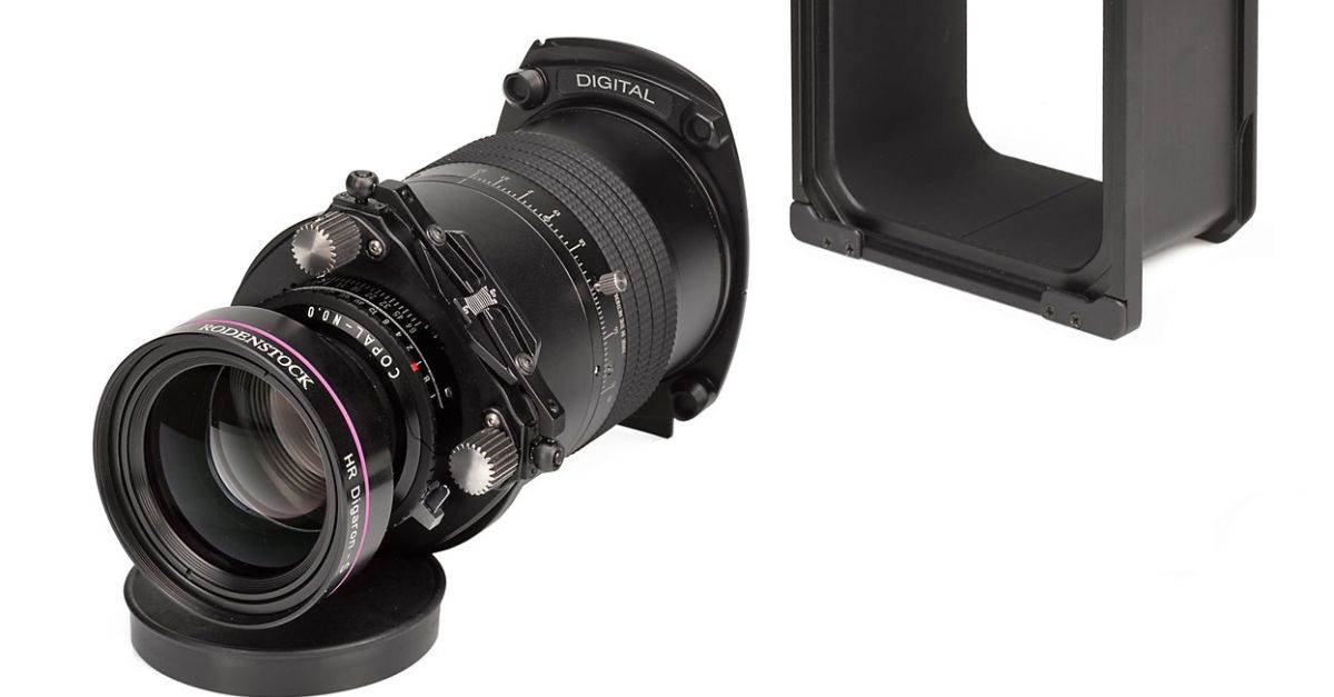 Cambo WDS-180L Lenspanel with Rodenstock 180mm f5.6 HR Digaron-S Long ...