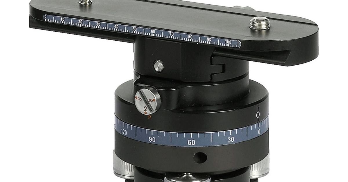 Cambo CLH-533 Panoramic Levelling Head with CLH-510 Quick Release plate ...