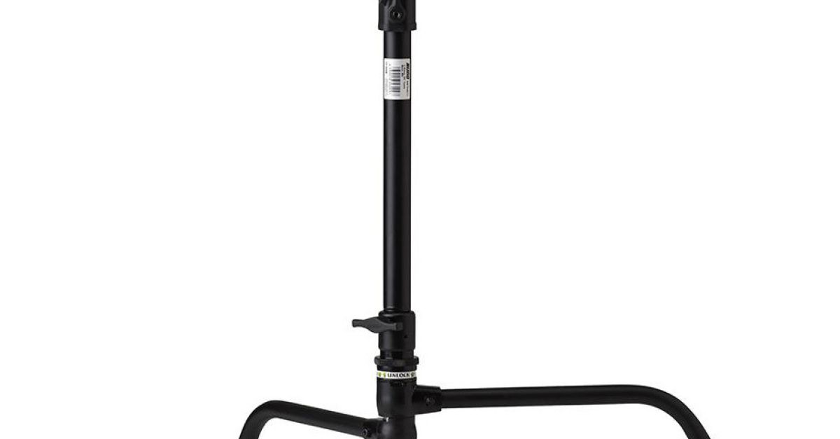 KUPO CT-20MB C-Stand 20” w/ Turtle Base - Black - Specular