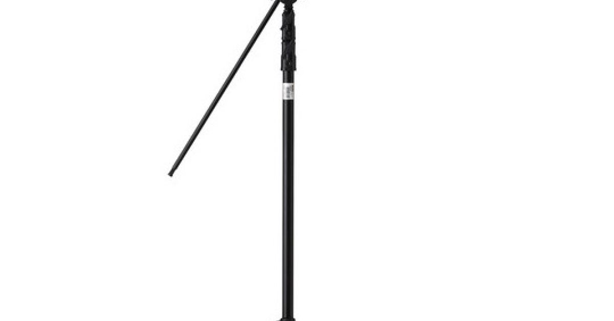 KUPO CT-40MKB C-Stand 40” w/ Turtle Base Kit inc. Grip Arm (hex stud) & Grip Head - Black - Specular