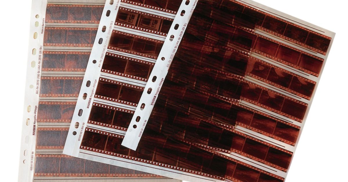 Kaiser 2530 Negative Filing Sheets for 35mm film or negatives - Acetate ...