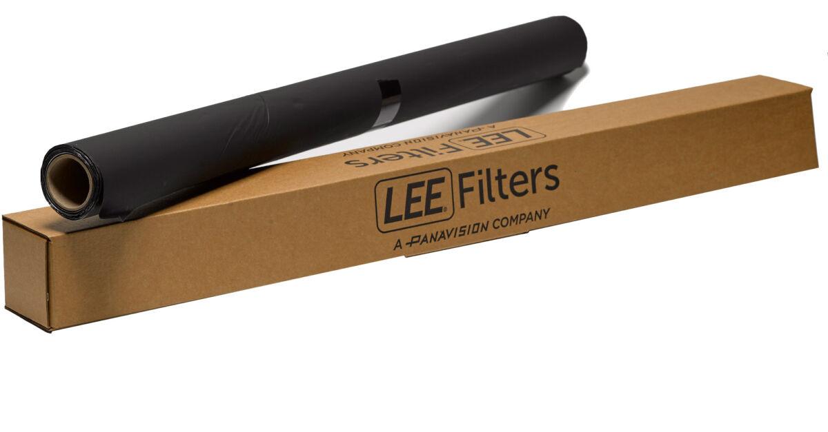 LEE Filters 280 Black Foil Roll - 0.61m x 7.62m (24" x 25’) - Specular