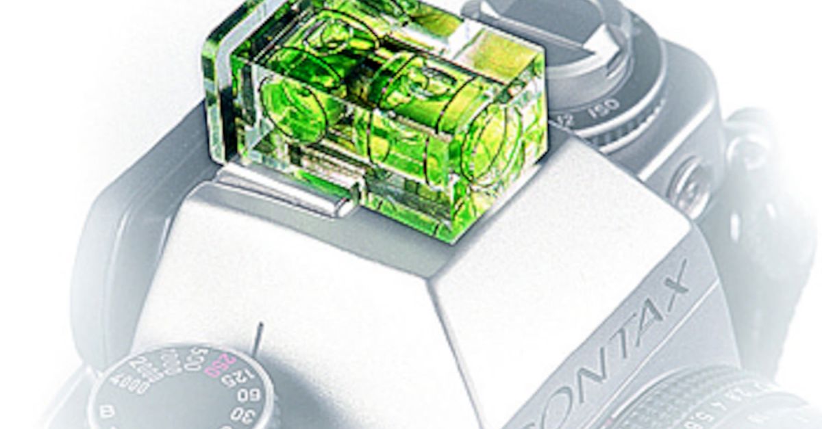 Manfrotto 337 Hot Shoe Level - 2 axis bubble - Specular