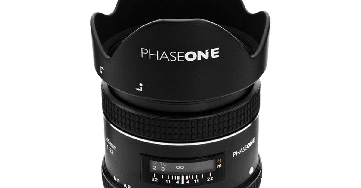 Lens - Phase One 45mm f2.8 AF D Lens - Specular