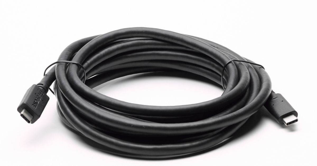 Phase One cable for tethering - USB-C to USB-C Cable for IQ4 - Black ...