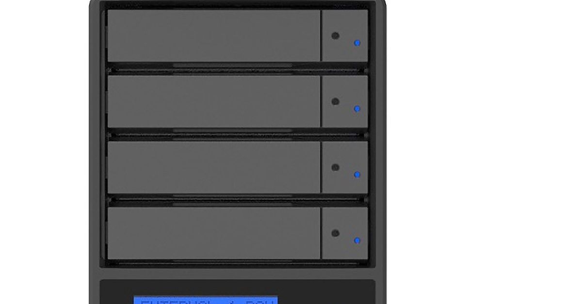Stardom SR4-BA31+B - 64TB - 4 Bay RAID 5 Drive Enclosure - USB-C ...