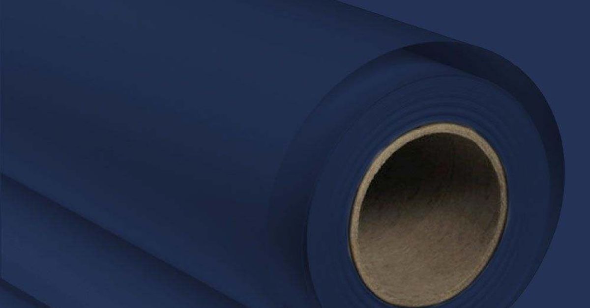 Superior 01 Deep Blue Background Paper Roll 2.72m x 11m - Specular