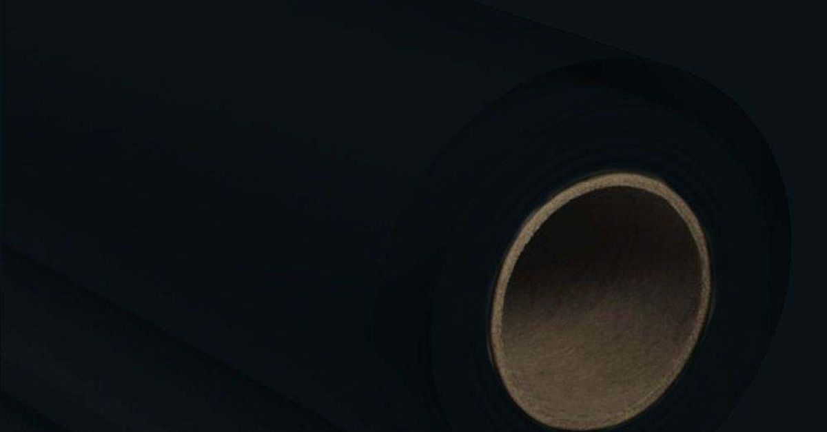 Superior 44 Jet Black Background Paper Roll 1.35m x 11m - Specular