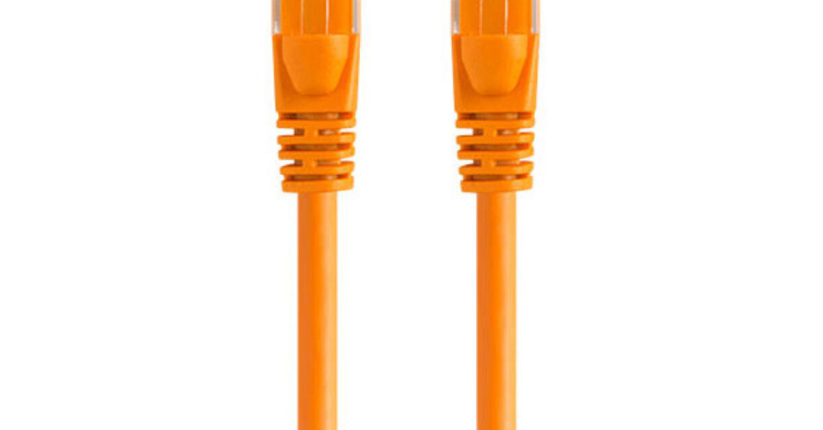 Tether Tools TetherPro Cat6 Ethernet Network Cable 6m - Hi-Vis Orange ...