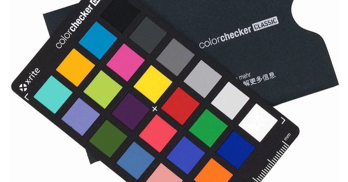 X-Rite ColorChecker® Mini Classic (24 patch) 57 x 82.5mm - Specular