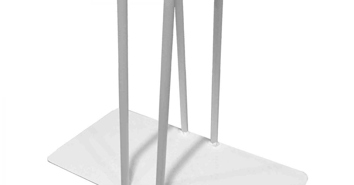 Polyboard Stand (steel - white coated) 50mm - Specular