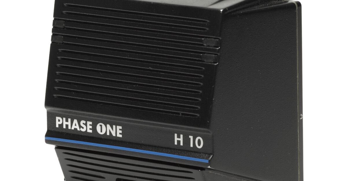 Digital Back - Phase One H10 Digital Back V-Mount (IR filter removed ...